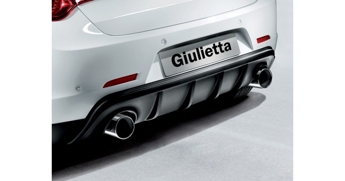 Rear Diffuser Alfa Romeo Giulietta (Exhaust L+R) | Motordrome Design