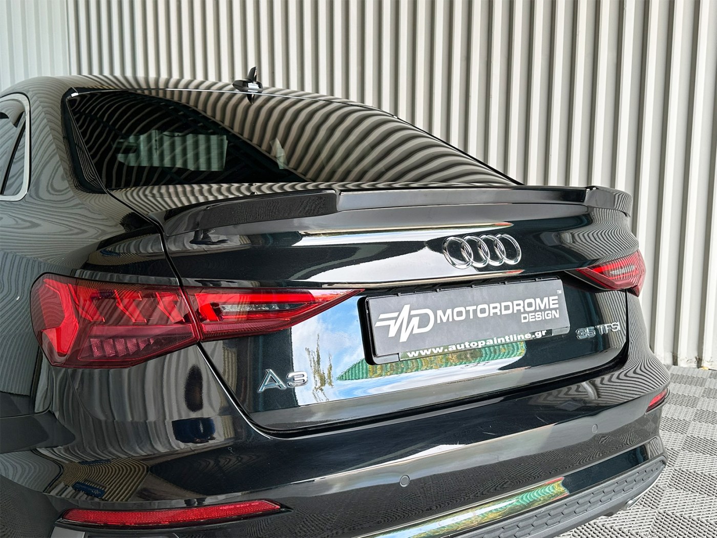 Lip Spoiler Audi A3 / A3 S-Line / S3 / RS3 Sedan 8Y | Motordrome Design