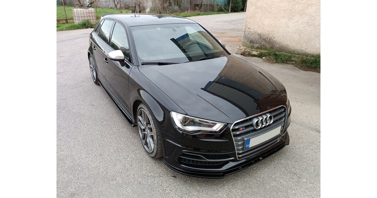 Front Splitter Audi S3 / A3 S-Line 8V Hatchback / Sportback ...