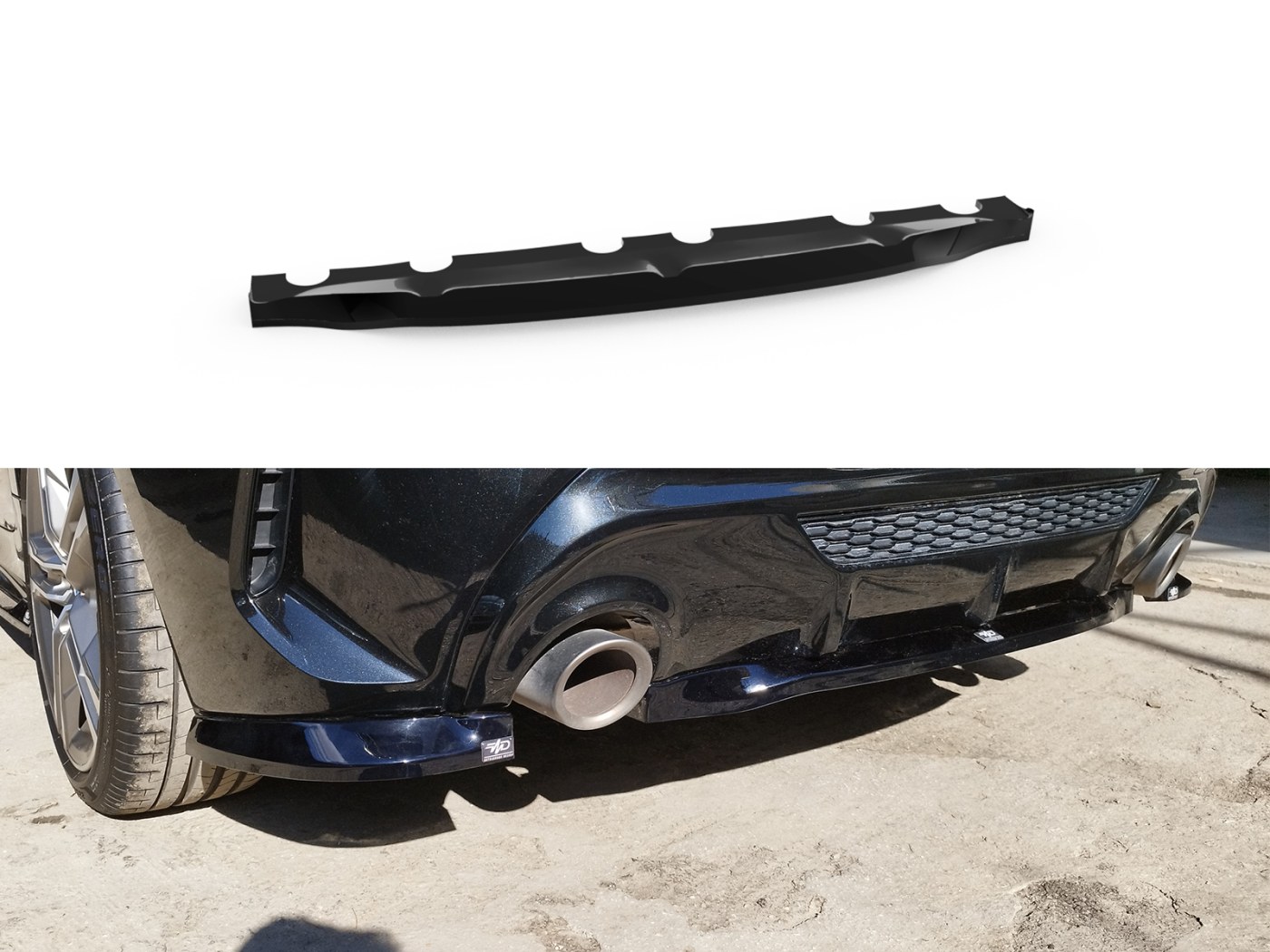 Rear Central Splitter BMW M135i F40 | Motordrome Design