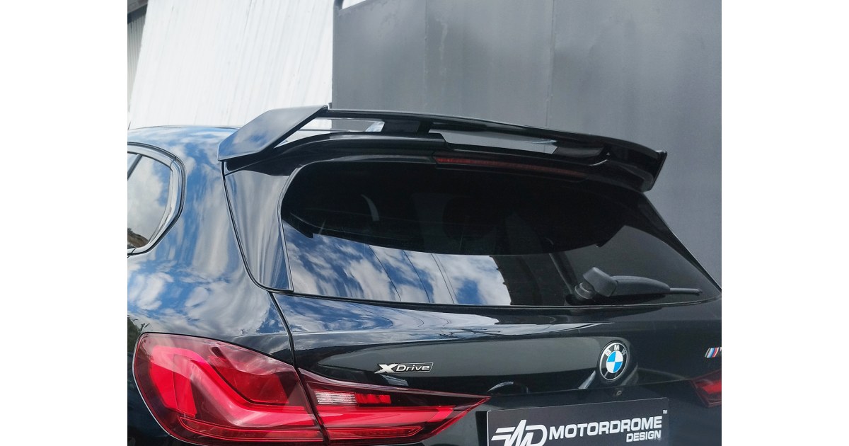 Roof Spoiler BMW 1 Series M135i / 128ti / M-Pack F40 | Motordrome Design