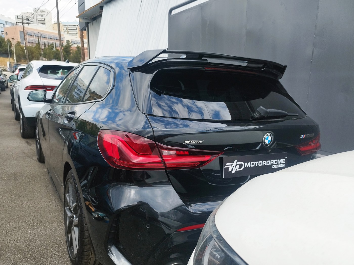 Roof Spoiler BMW 1 Series M135i / 128ti / M-Pack F40 | Motordrome Design