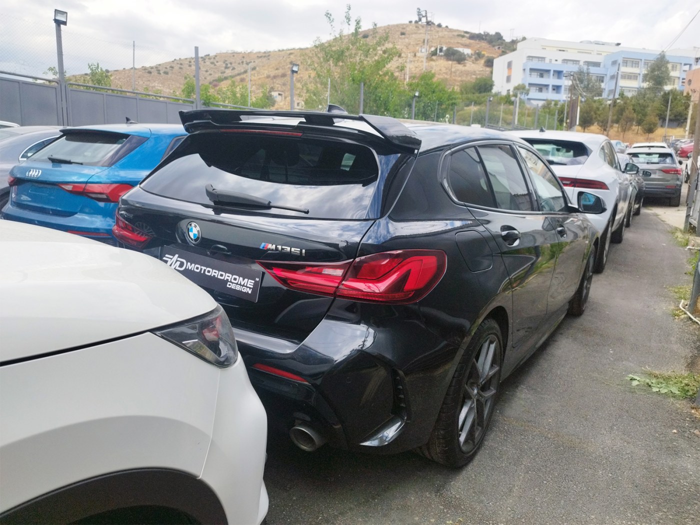 Roof Spoiler BMW 1 Series M135i / 128ti / M-Pack F40 | Motordrome Design