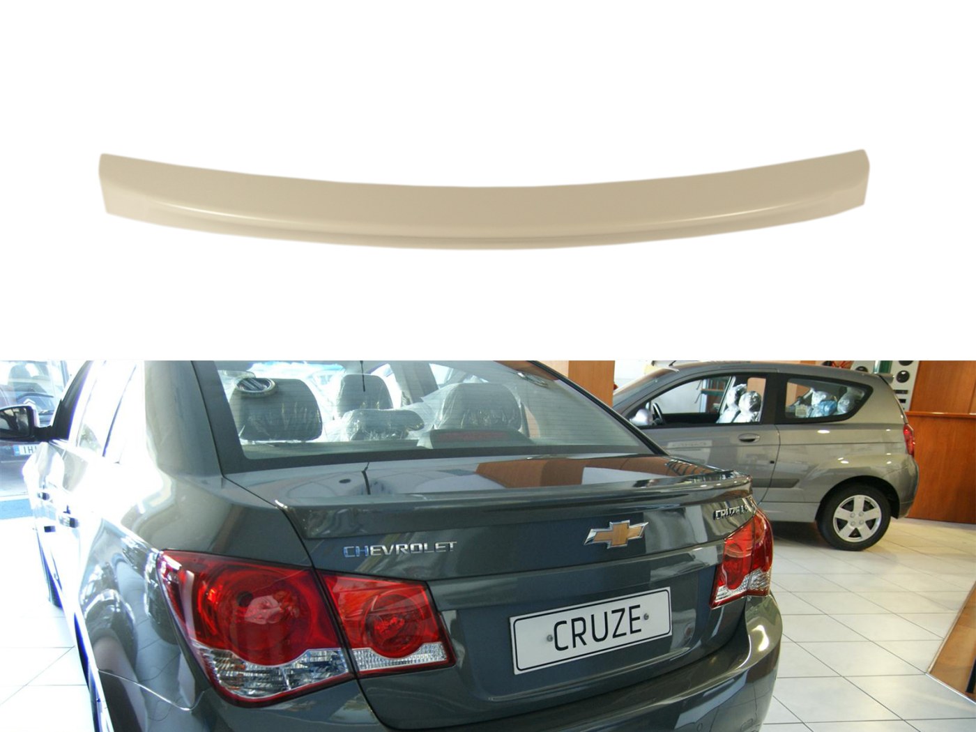 Lip Spoiler Chevrolet Cruze J300 Sedan (2008-2016) | Motordrome Design