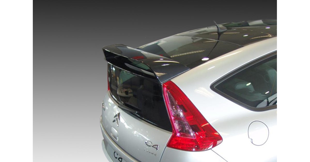 Boot Spoiler Double Citroen C4 Mk1 Coupe (2004-2010) | Motordrome Design