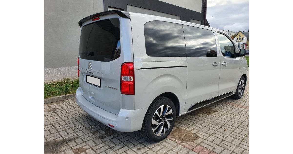 Roof Spoiler Tailgate Citroen Dispatch (2016-) | Motordrome Design