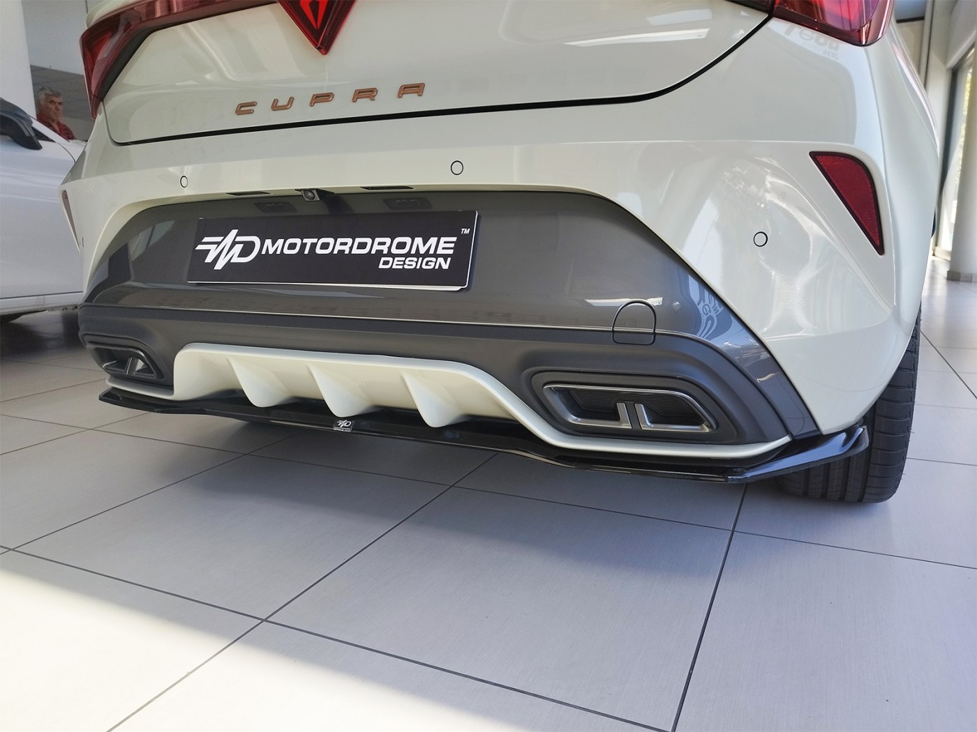Rear Splitter Cupra Leon Mk1 Hatchback (2020-) | Motordrome Design