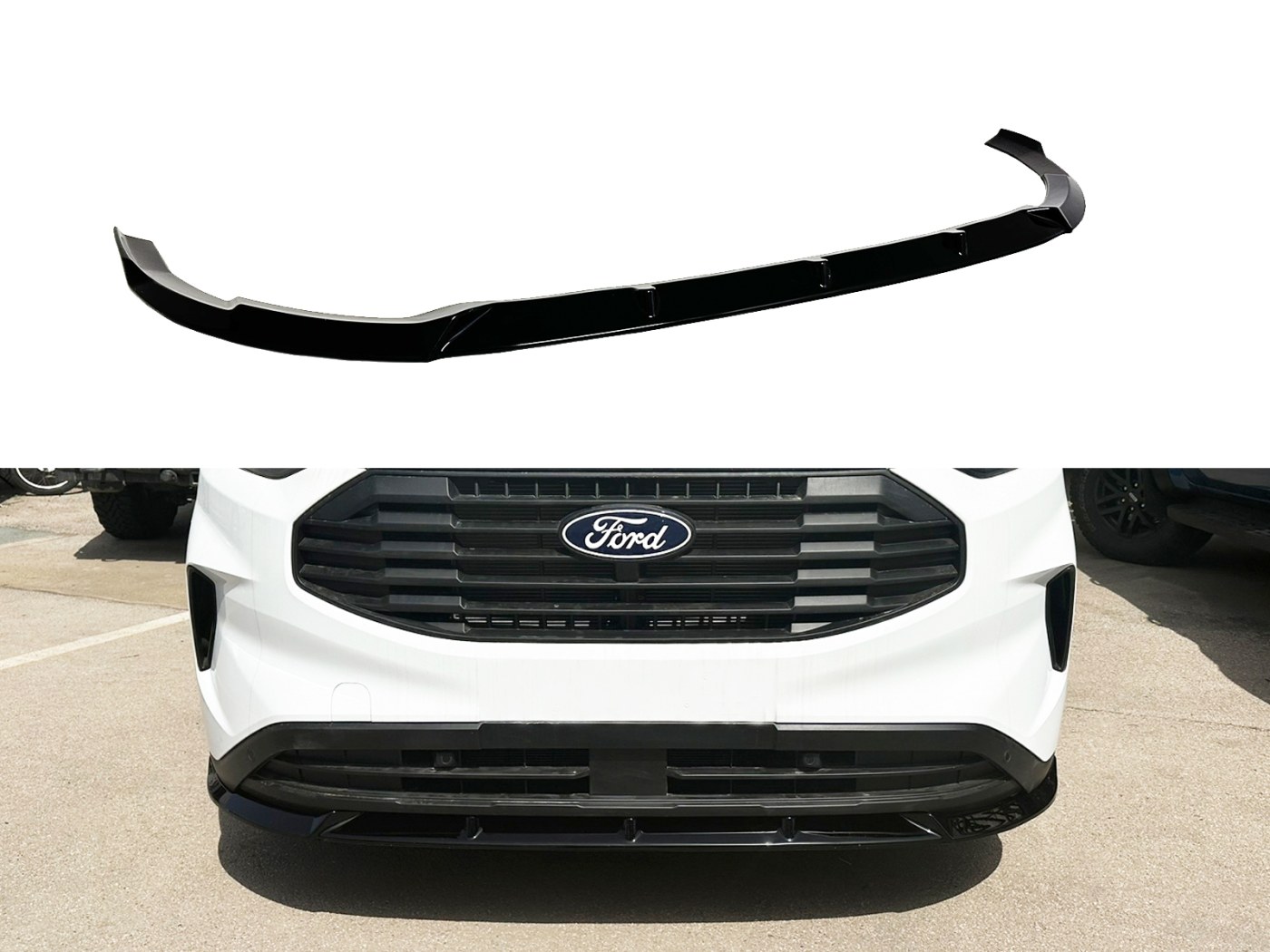 Front Splitter V.2 Ford Transit Custom Mk2 (2023-) | Motordrome Design