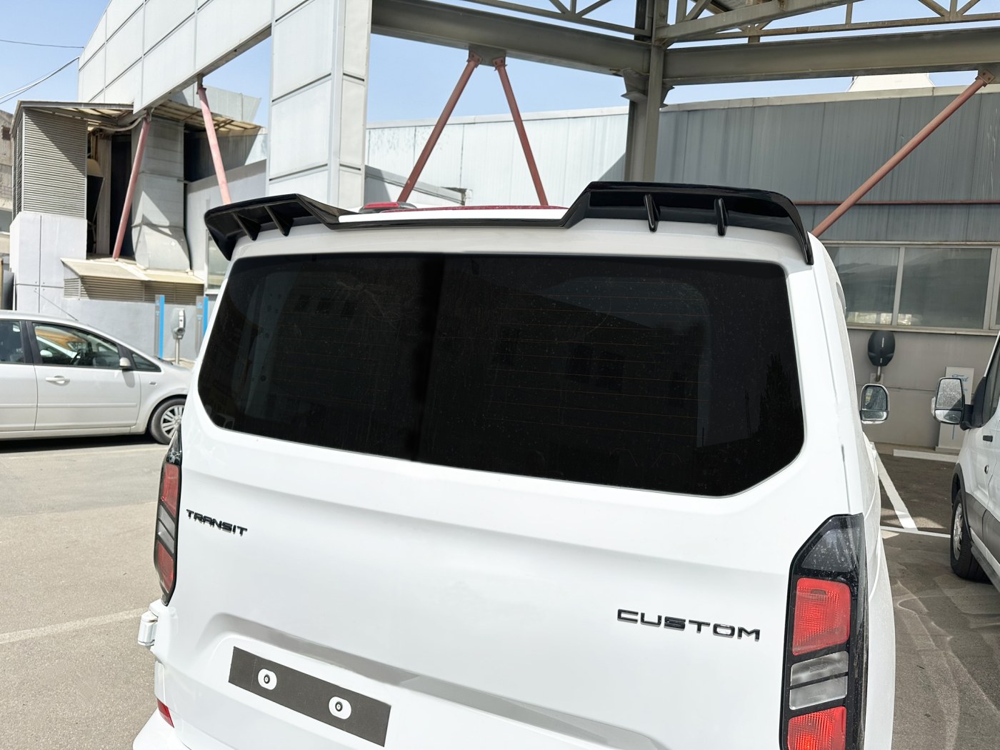 Roof Spoiler V.1 Tailgate Ford Transit / Tourneo Custom Mk2 ...