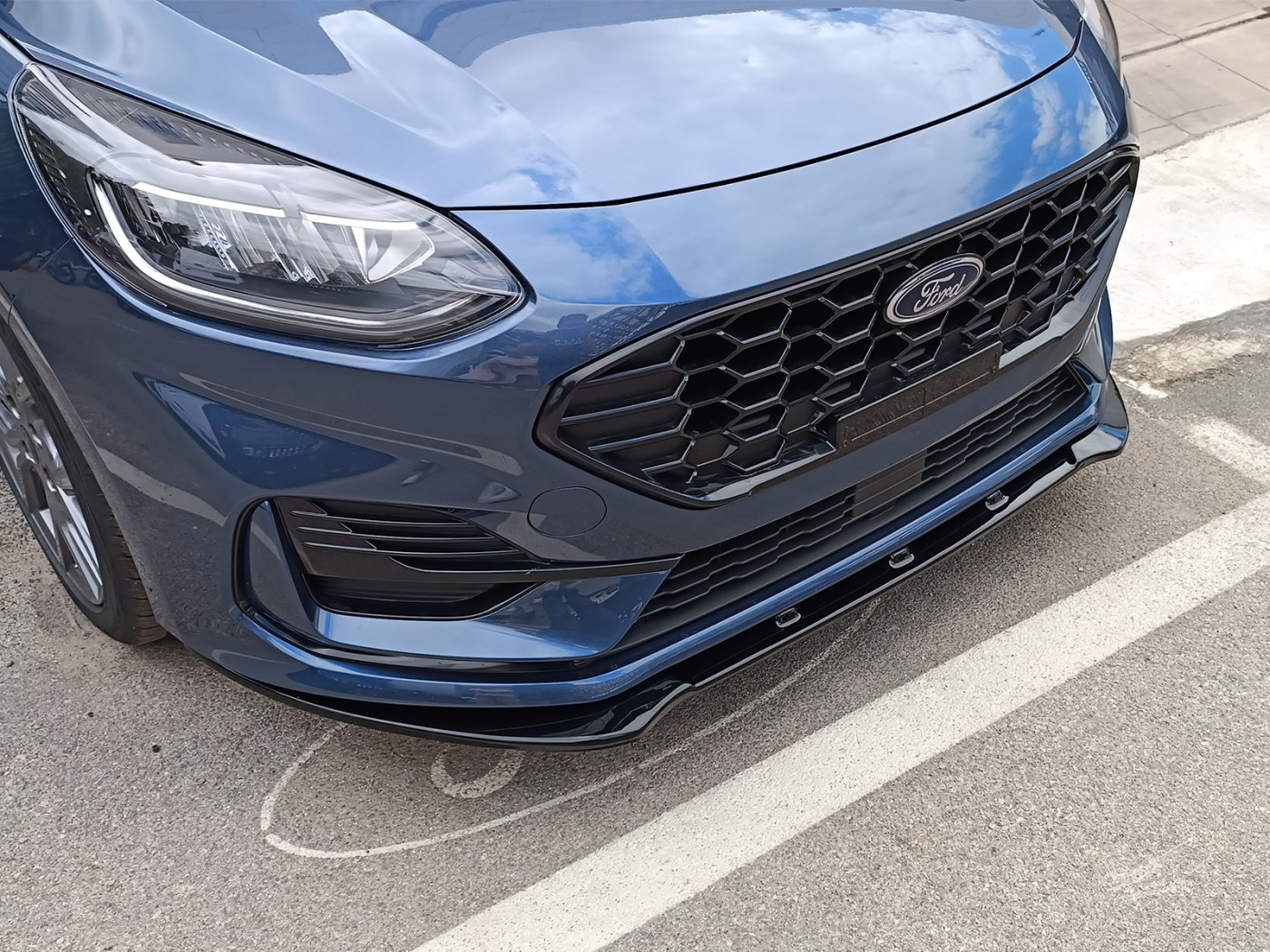 Front Splitter Ford Fiesta Mk8 ST-Line Facelift (2021-) | Motordrome Design