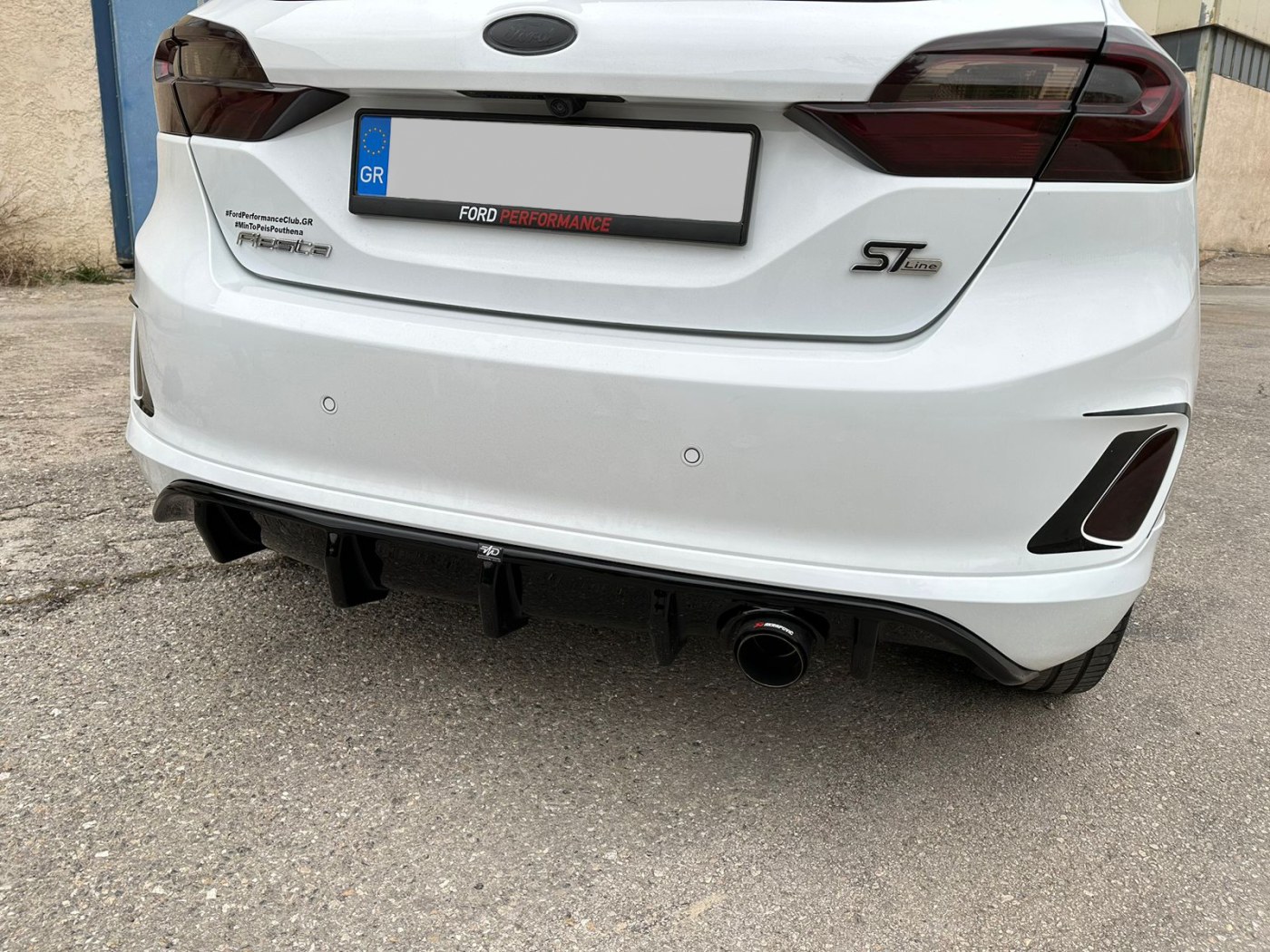 Rear Diffuser Ford Fiesta Mk8 ST-Line (2017-) | Motordrome Design