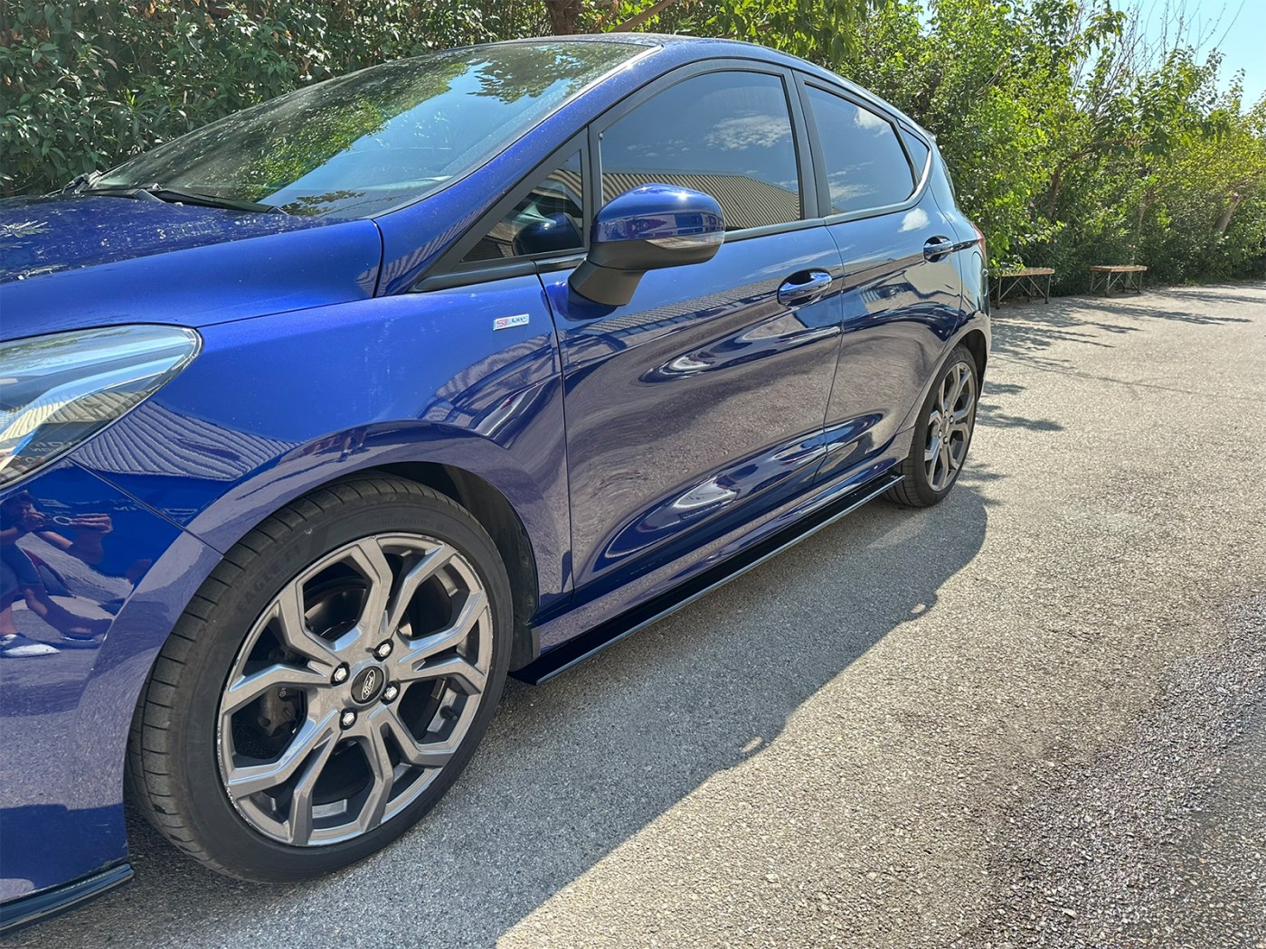 Side Skirts Extensions V.2 Ford Fiesta Mk8 ST / ST-Line (2017 ...