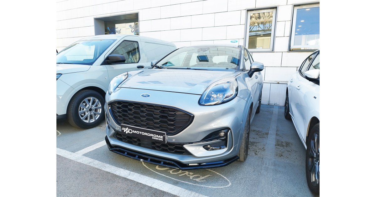 Front Splitter V.2 Ford Puma ST-Line (2019-) | Motordrome Design