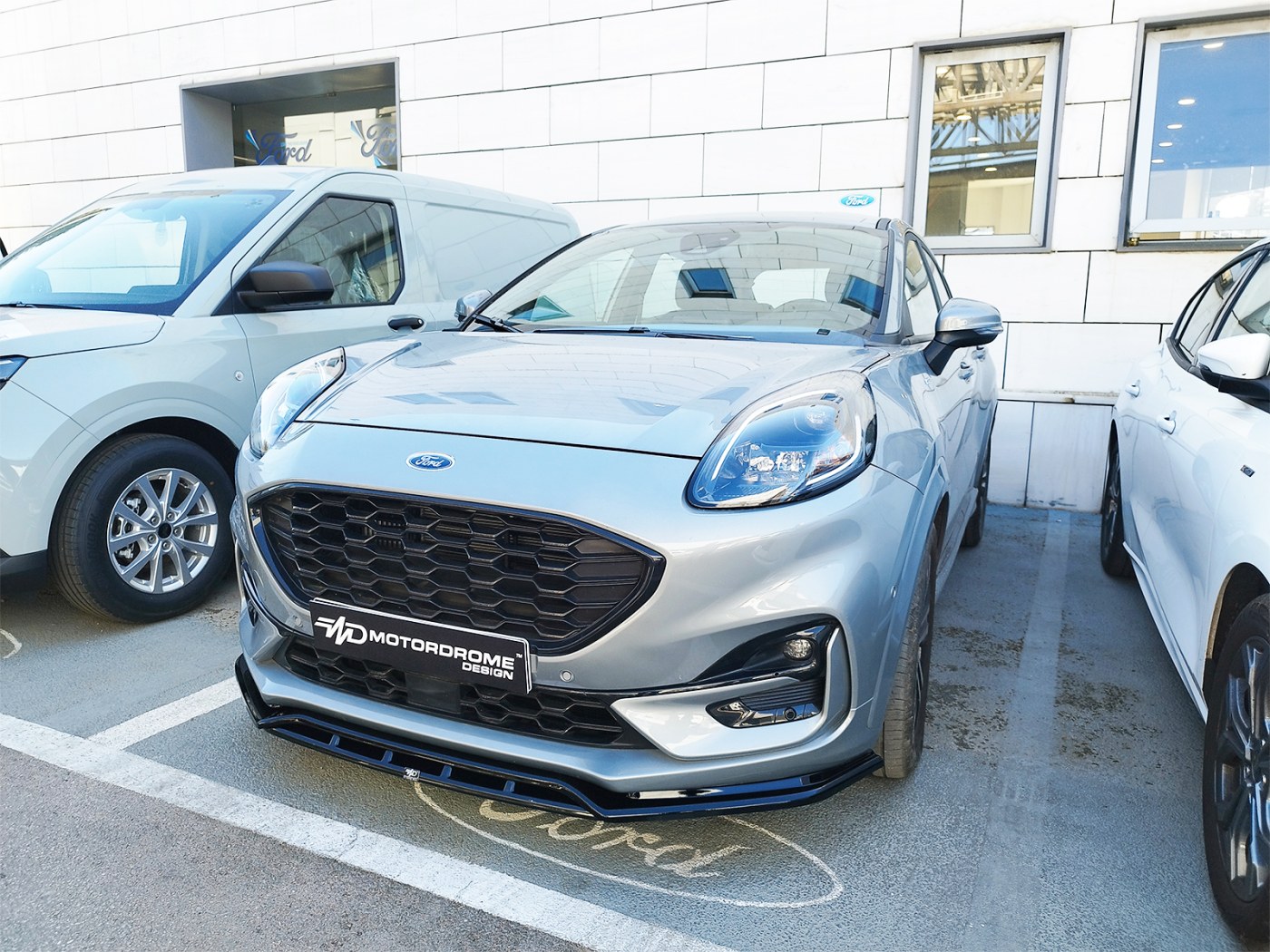 Front Splitter V.2 Ford Puma ST-Line (2019-) | Motordrome Design