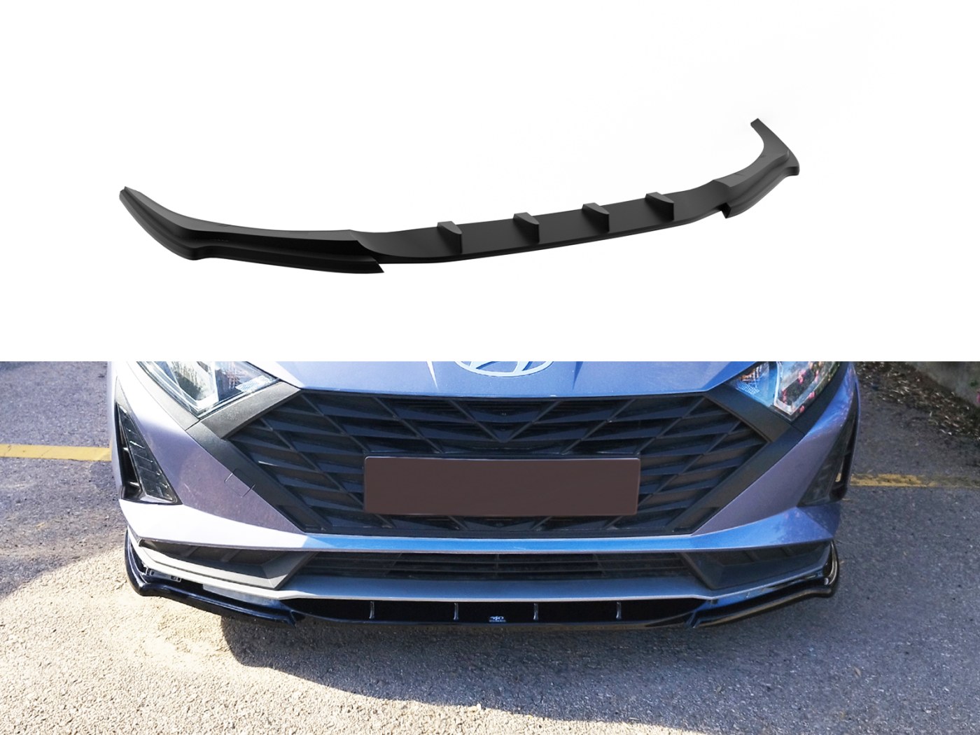 Front Splitter Hyundai i20 Mk3 Facelift (2023-) | Motordrome Design