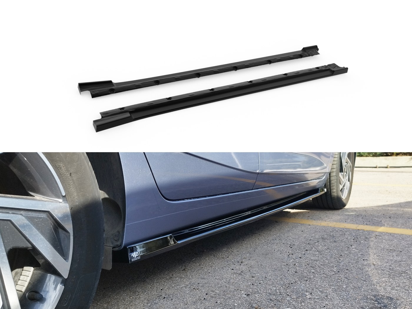 Side Skirts Extensions Hyundai i20 Mk3 (2020-) | Motordrome Design
