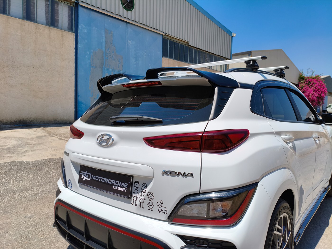 Roof Spoiler Hyundai Kona N-Line Mk1 Facelift | Motordrome Design