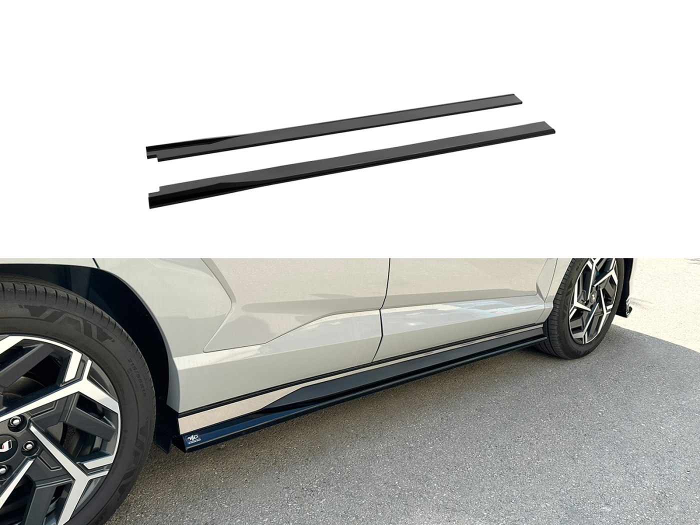Side Skirts Extensions Hyundai Kona N-Line Mk2 | Motordrome Design