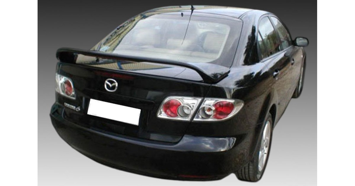 Boot Spoiler Mazda 6 Sedan 2002 2007 Motordrome Design