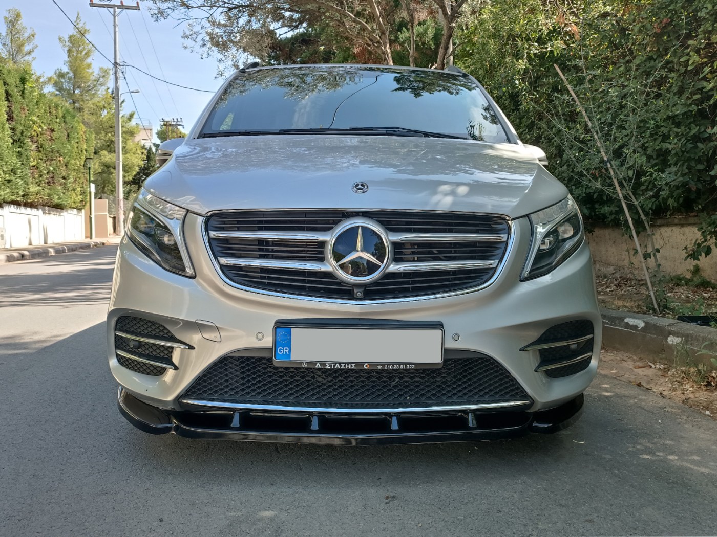 Front Splitter Mercedes V-Class W447 AMG-Line (2014-) | Motordrome Design