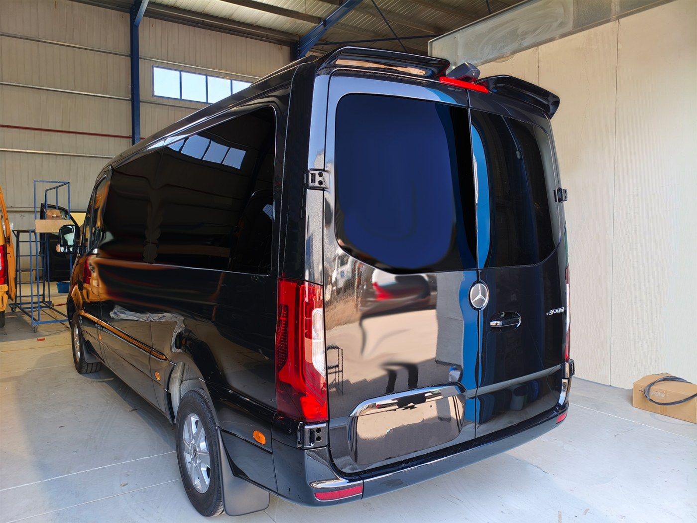 Roof Spoilers Barn Doors Mercedes Sprinter H1 Mk2 / Mk3 / Volkswagen ...