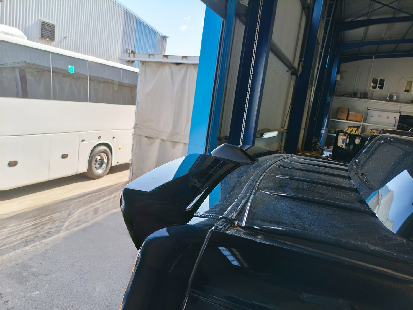 Roof Spoilers Barn Doors Mercedes Sprinter H1 Mk2 / Mk3 / Volkswagen ...