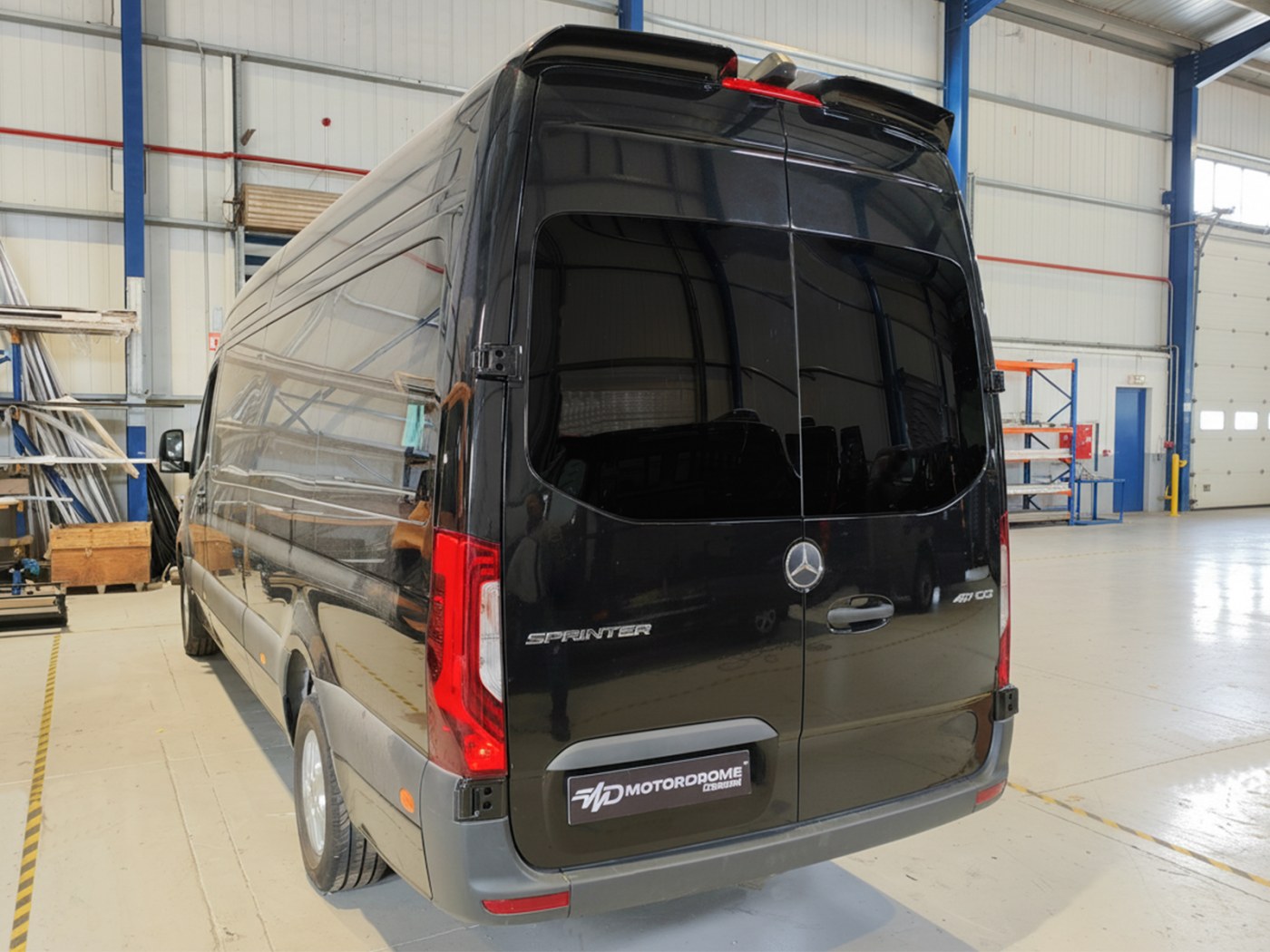 Roof Spoilers Barn Doors Mercedes Sprinter H2 Mk2 / Mk3 / Volkswagen ...