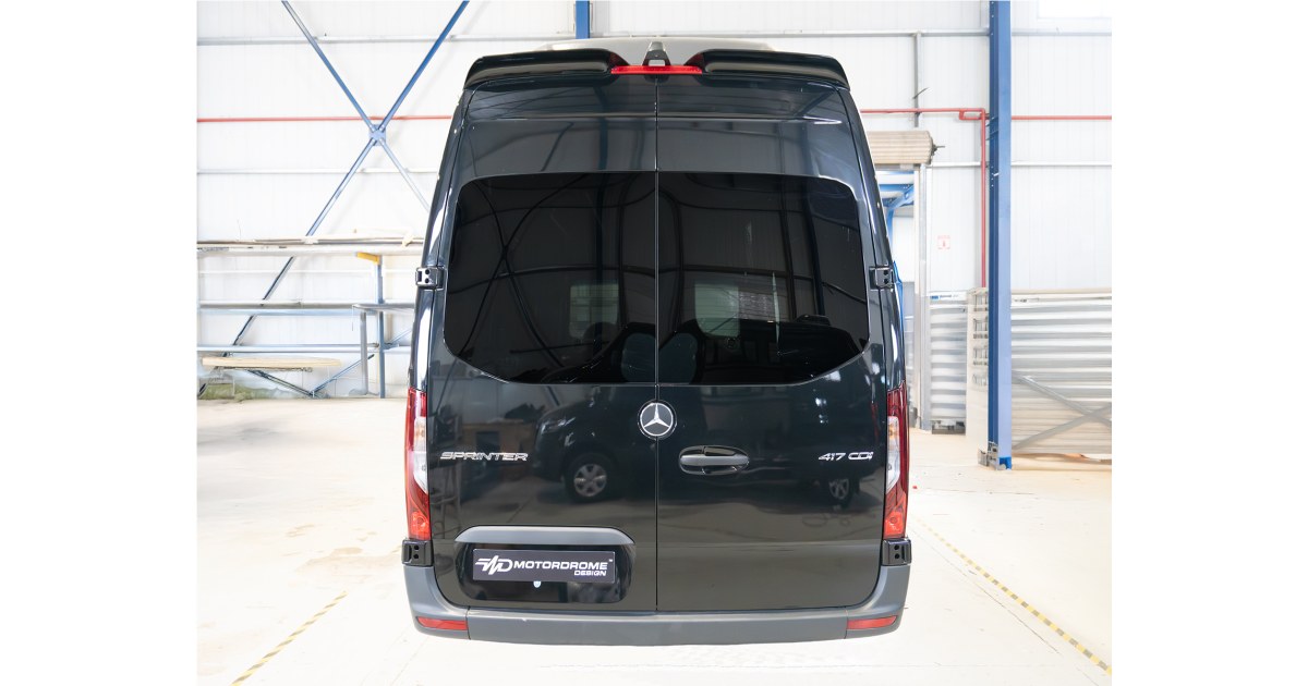 Roof Spoilers Barn Doors Mercedes Sprinter H2 Mk2 / Mk3 / Volkswagen ...
