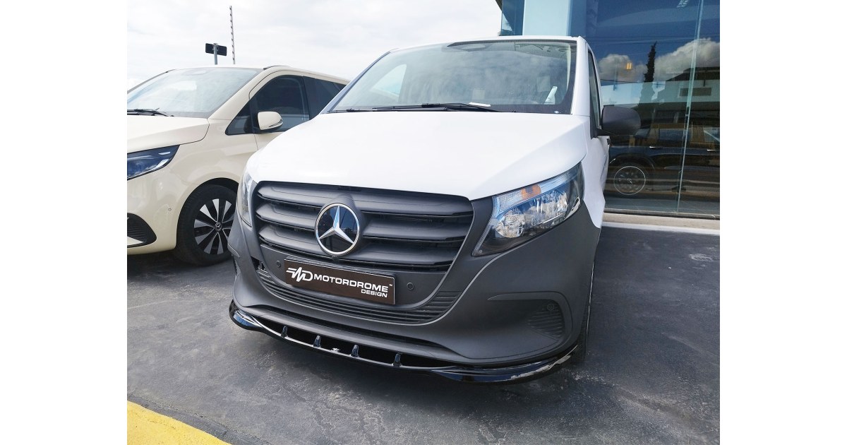 Front Splitter Mercedes Vito W447 Facelift (2024-) | Motordrome Design