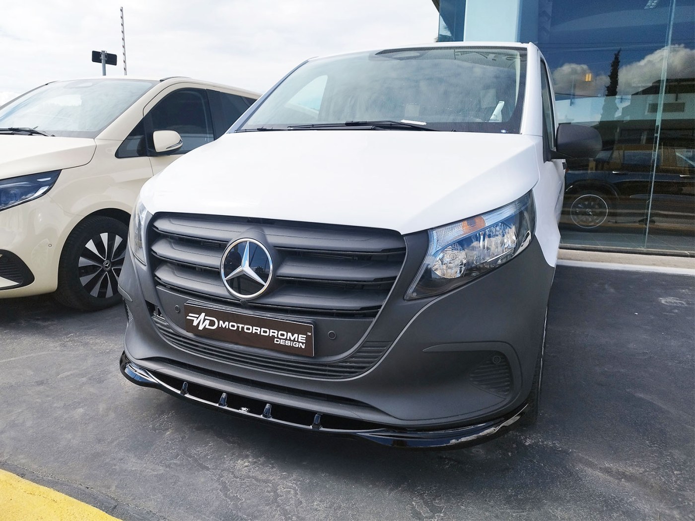 Front Splitter Mercedes Vito W447 Facelift (2024-) | Motordrome Design