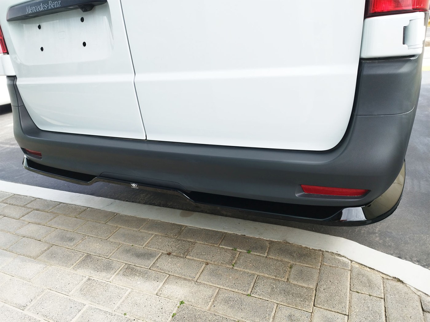 Rear Splitter Mercedes Vito W447 Facelift (2024-) | Motordrome Design