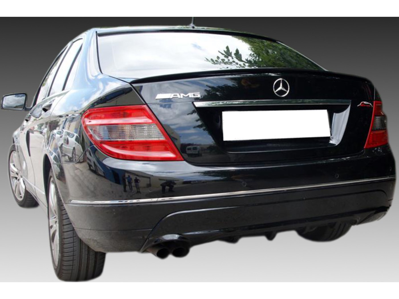 Rear Diffuser Mercedes C-Class W204 (2007-2011) | Motordrome Design