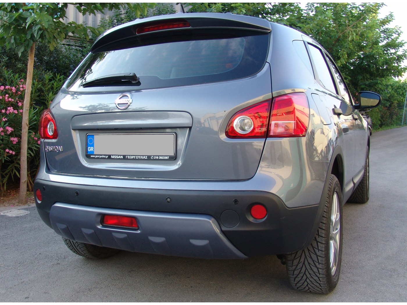 Rear Diffuser with Sensors Nissan Qashqai J10 Facelift (2009-2013) | Motordrome Design