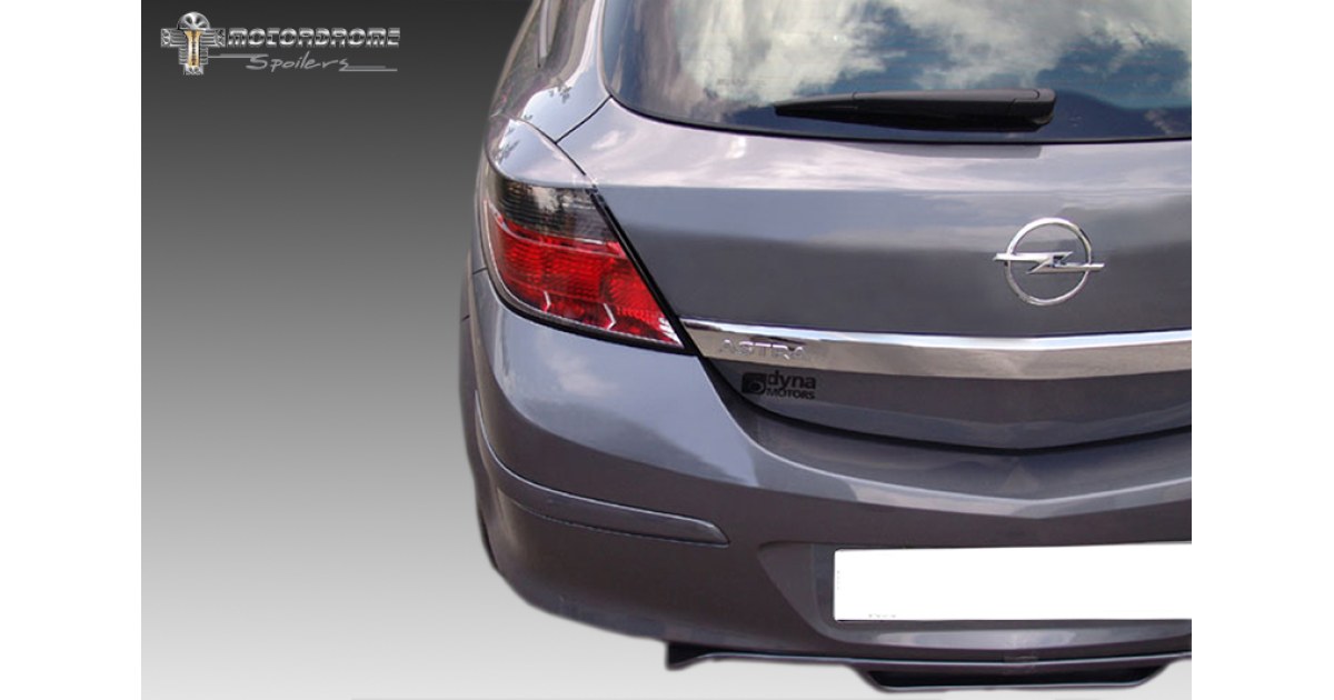 Rear Eyebrows Opel Astra H 3-doors (2004-2009) | Motordrome Design