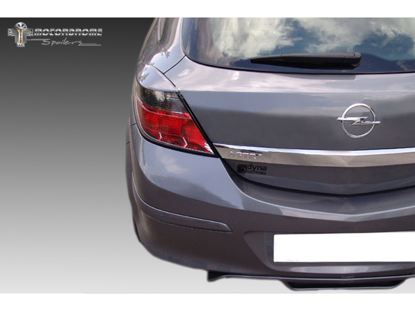 Rear Eyebrows Opel Astra H 3-doors (2004-2009) | Motordrome Design