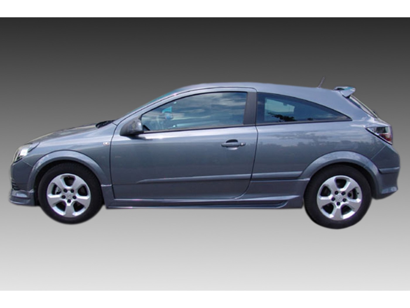 Side Skirts V.1 Opel Astra H 3-doors (2004-2009) | Motordrome Design