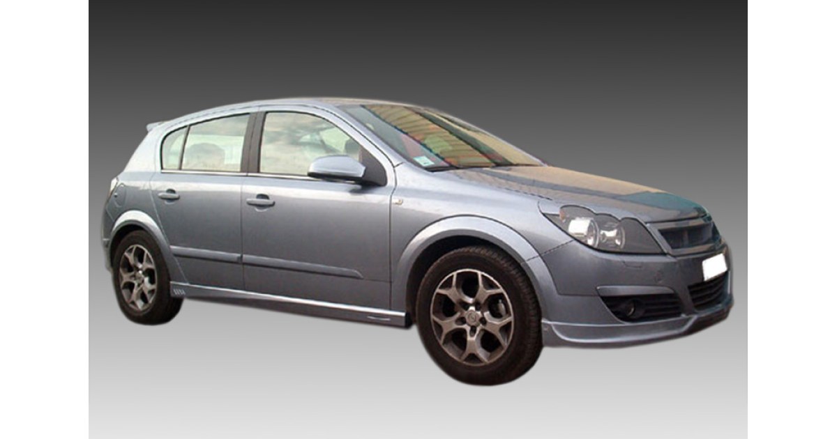 Side Skirts Opel Astra H 5-doors (2004-2009) | Motordrome Design