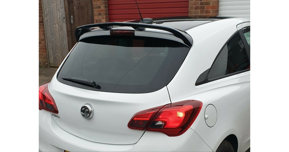 Roof Spoiler Opel Corsa E Hatchback 3-doors | Motordrome Design