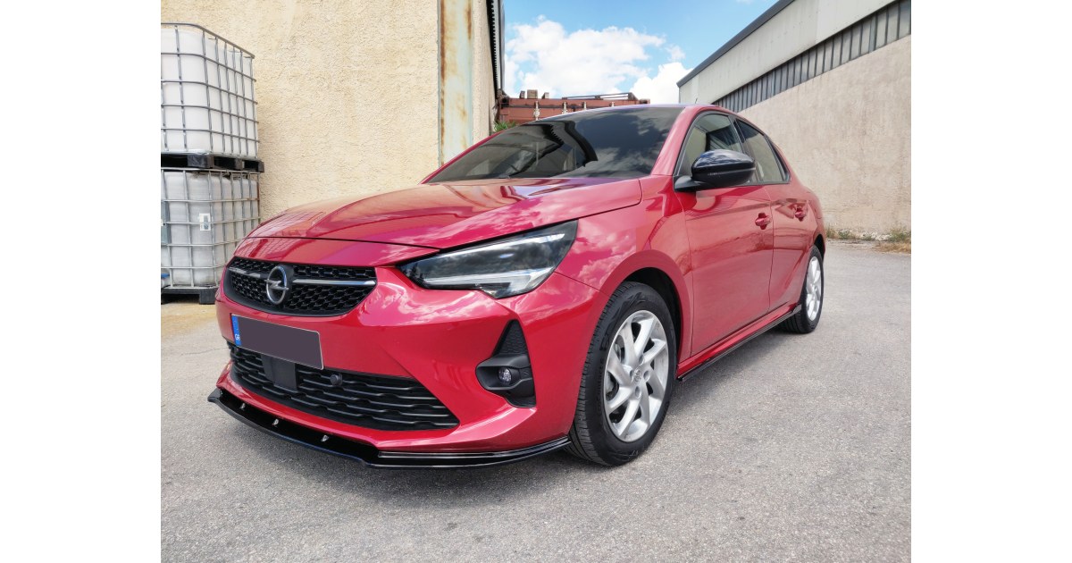 Front Splitter Opel Corsa F (2019-2023) | Motordrome Design