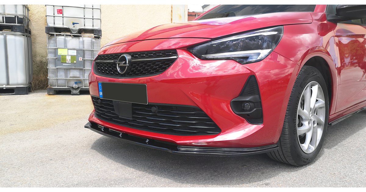 Front Splitter Opel Corsa F (2019-2023) | Motordrome Design