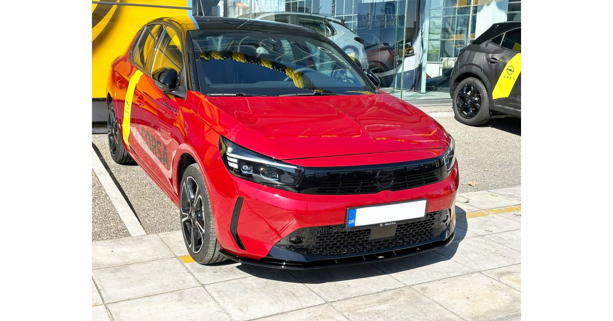 Front Splitter Opel Corsa F Facelift (2023-) | Motordrome Design