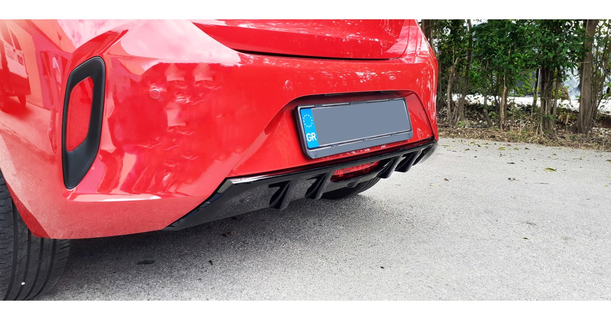 Rear Diffuser Opel Corsa F GS-Line (2019-) | Motordrome Design