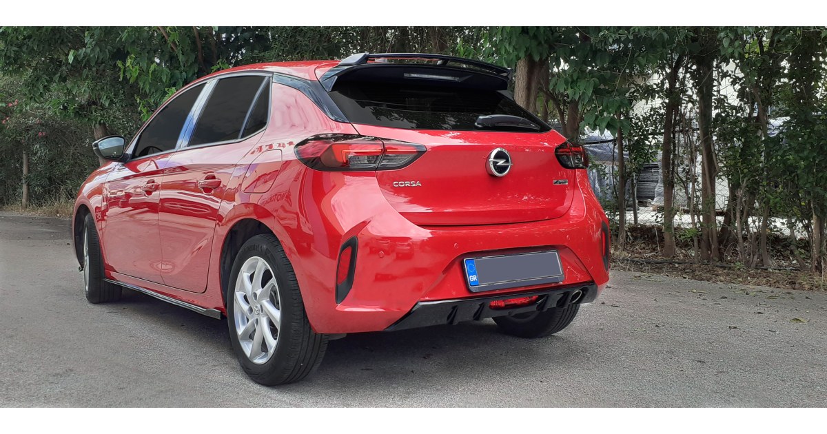Rear Diffuser Opel Corsa F GS-Line (2019-) | Motordrome Design