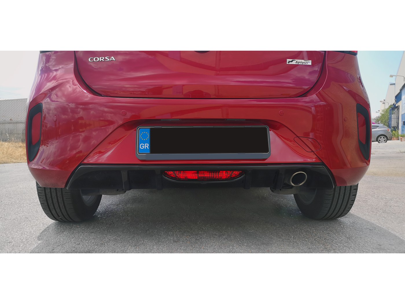 Rear Diffuser Opel Corsa F GS-Line (2019-) | Motordrome Design