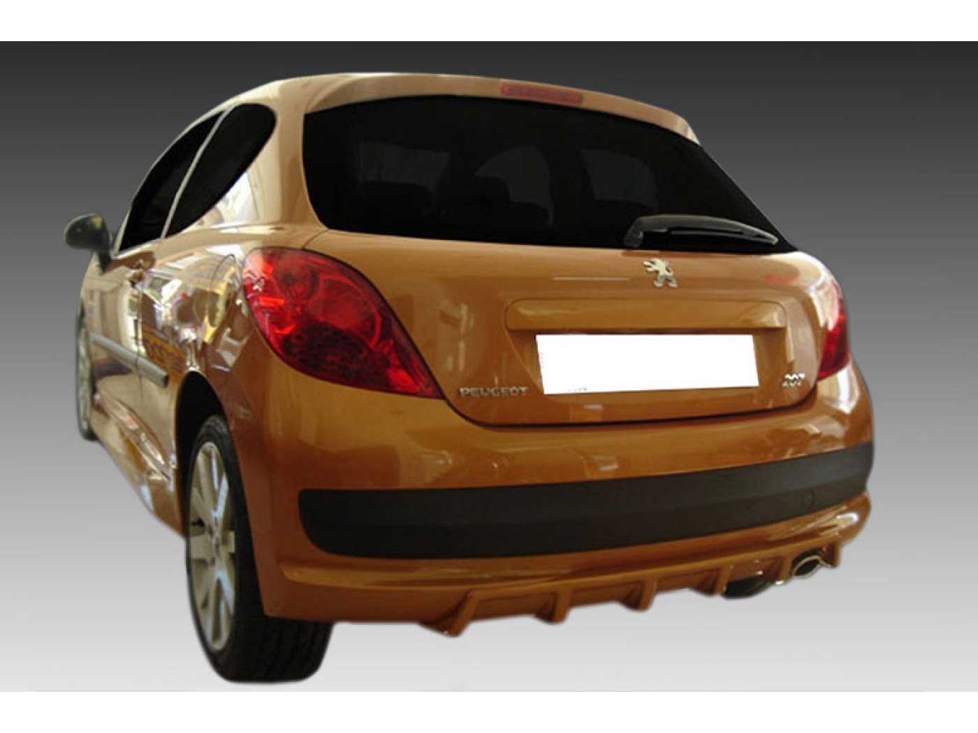 Rear Diffuser Peugeot 207 | Motordrome Design