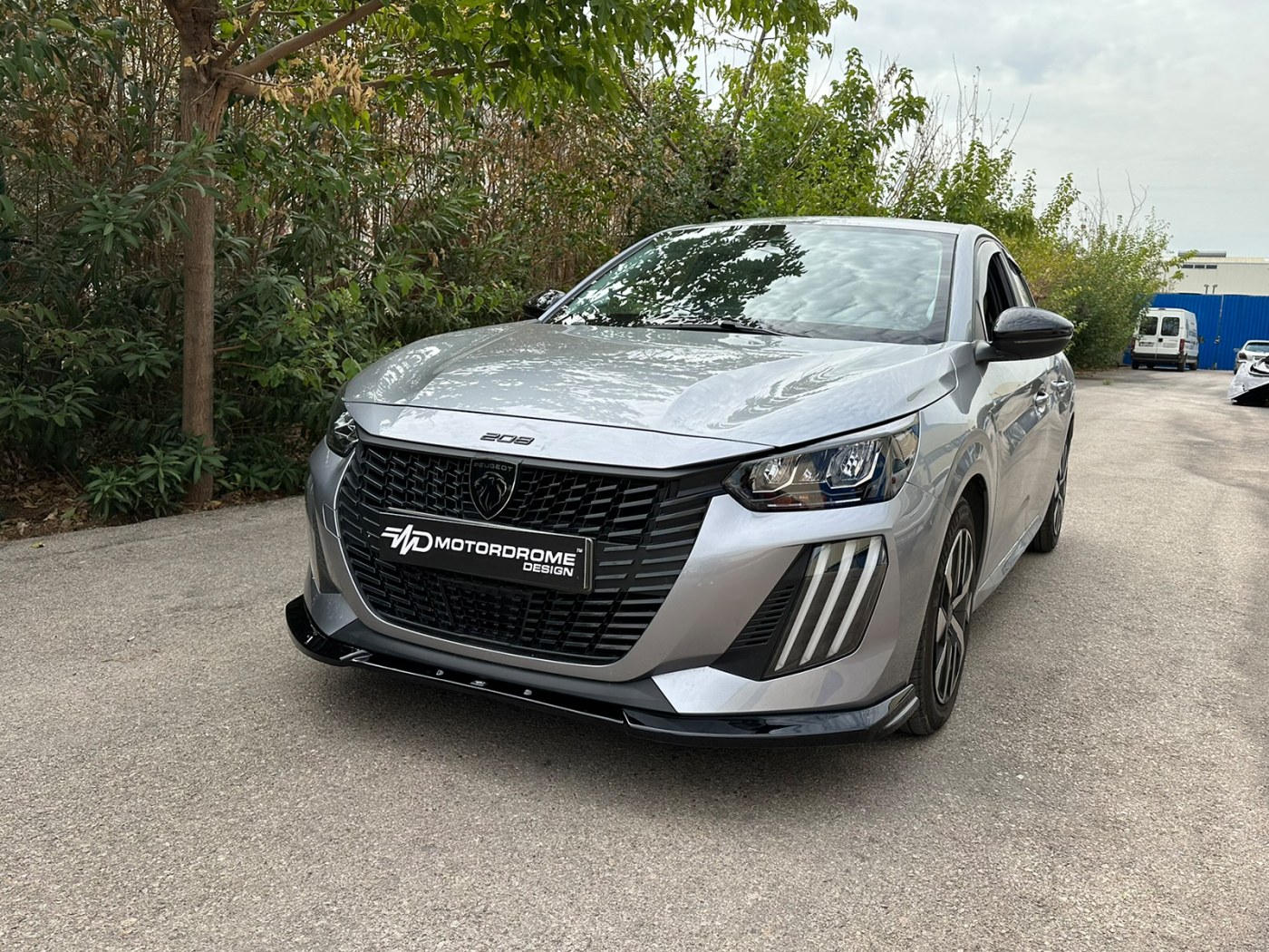 Front Splitter Peugeot 208 Mk2 Facelift (2023-) | Motordrome Design