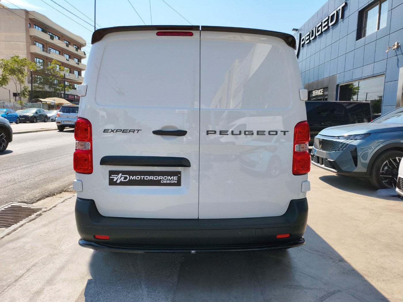 Rear Splitter Citroen Jumpy / Space Tourer / Fiat Scudo / Opel Vivaro ...