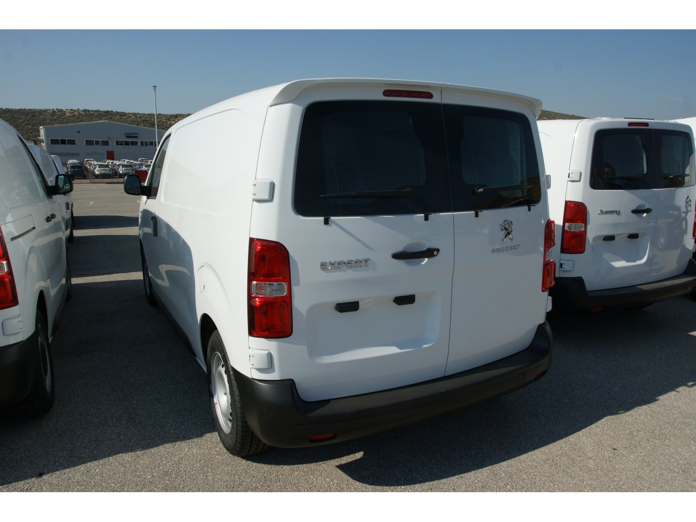 Roof Spoiler Barn Doors Peugeot Expert III (2016-) | Motordrome Design