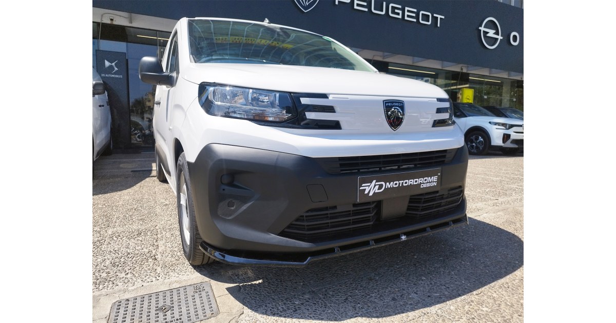 Front Splitter Citroen Berlingo L2 Mk3 Facelift / Peugeot Partner L2 ...