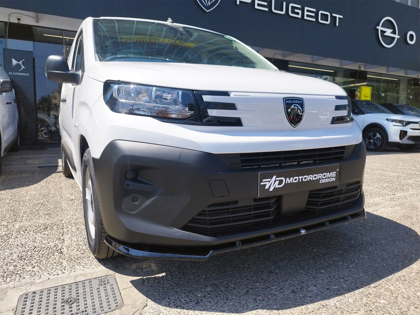 Front Splitter Citroen Berlingo L2 Mk3 Facelift / Peugeot Partner L2 ...